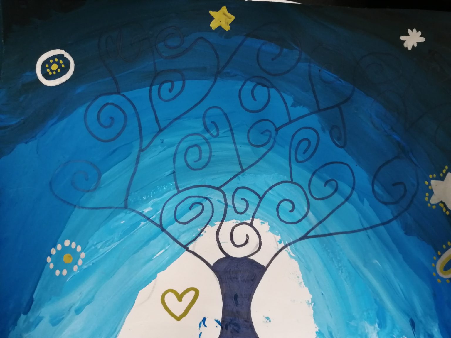 Arbre de vie à la manière de Gustave Klimt – CE2-CM1 – Ecole Notre Dame ...